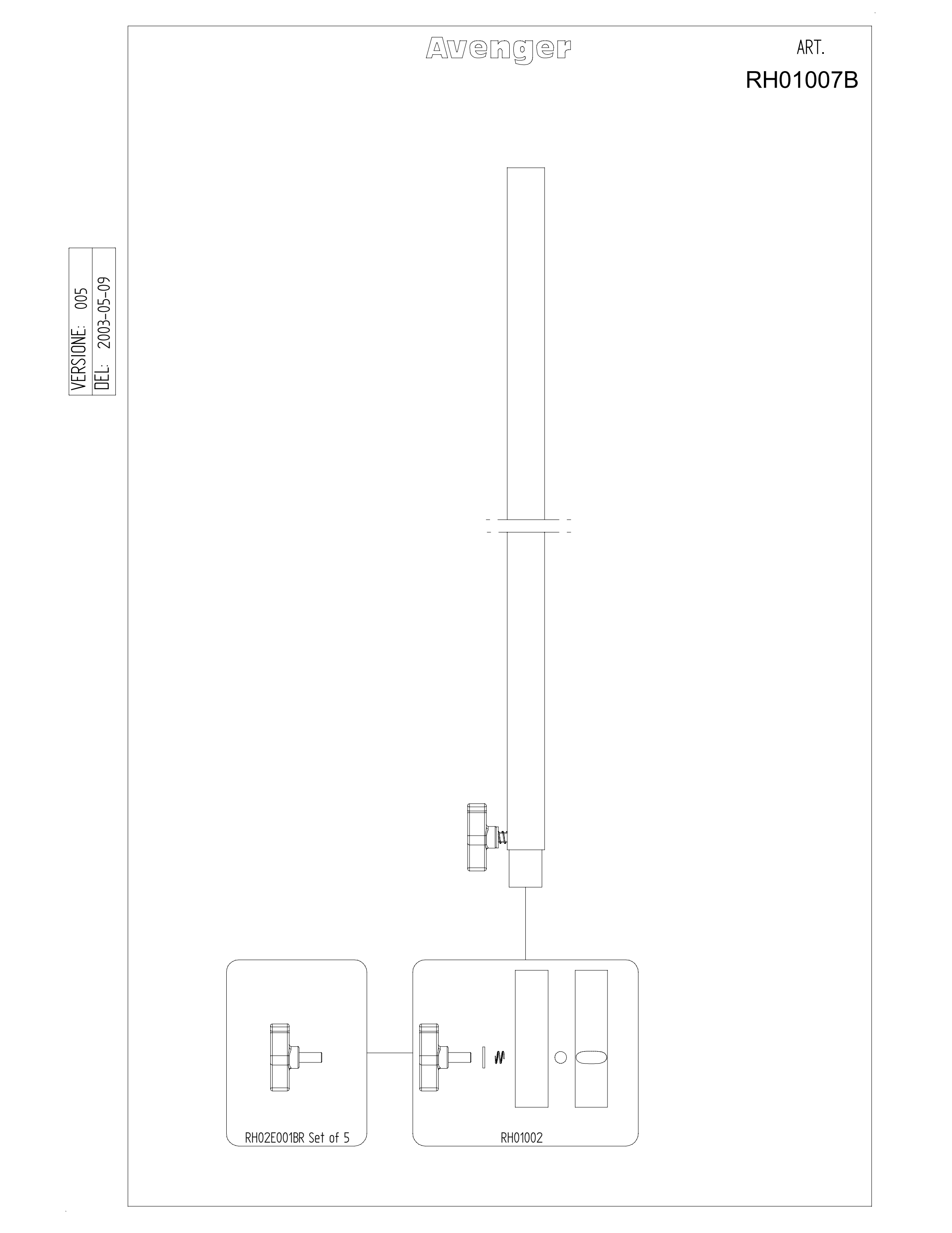 Avenger - H660 6x6 Lightweight Frame spare parts